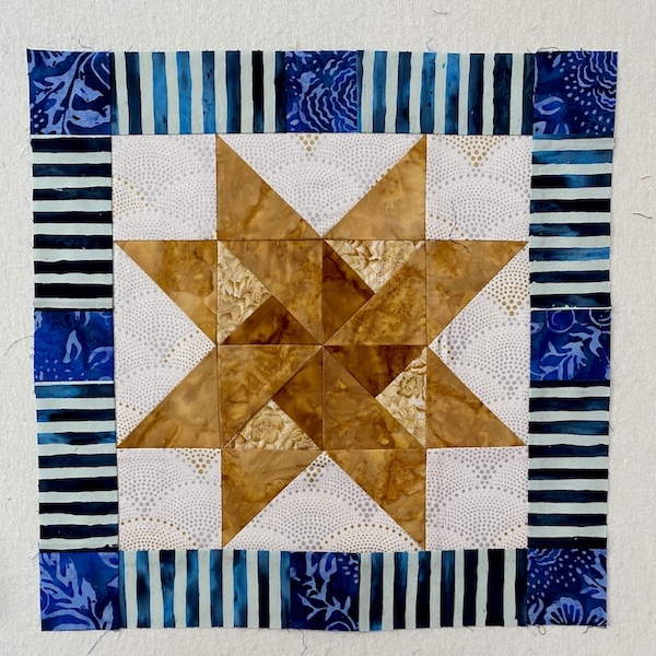 Star & Pinwheels block – Presto Avenue Designs